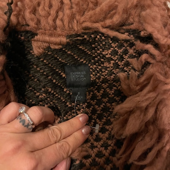 Express | Jackets & Coats | Express Design Studio Black And Tan ...